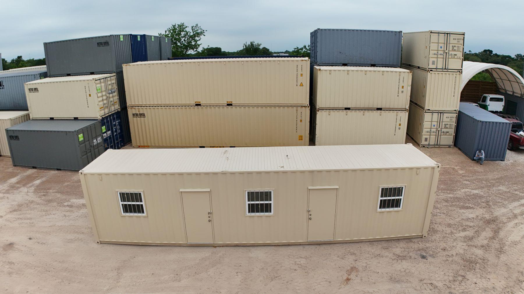 Custom & Modified Containers | Metro Container Brenham Texas